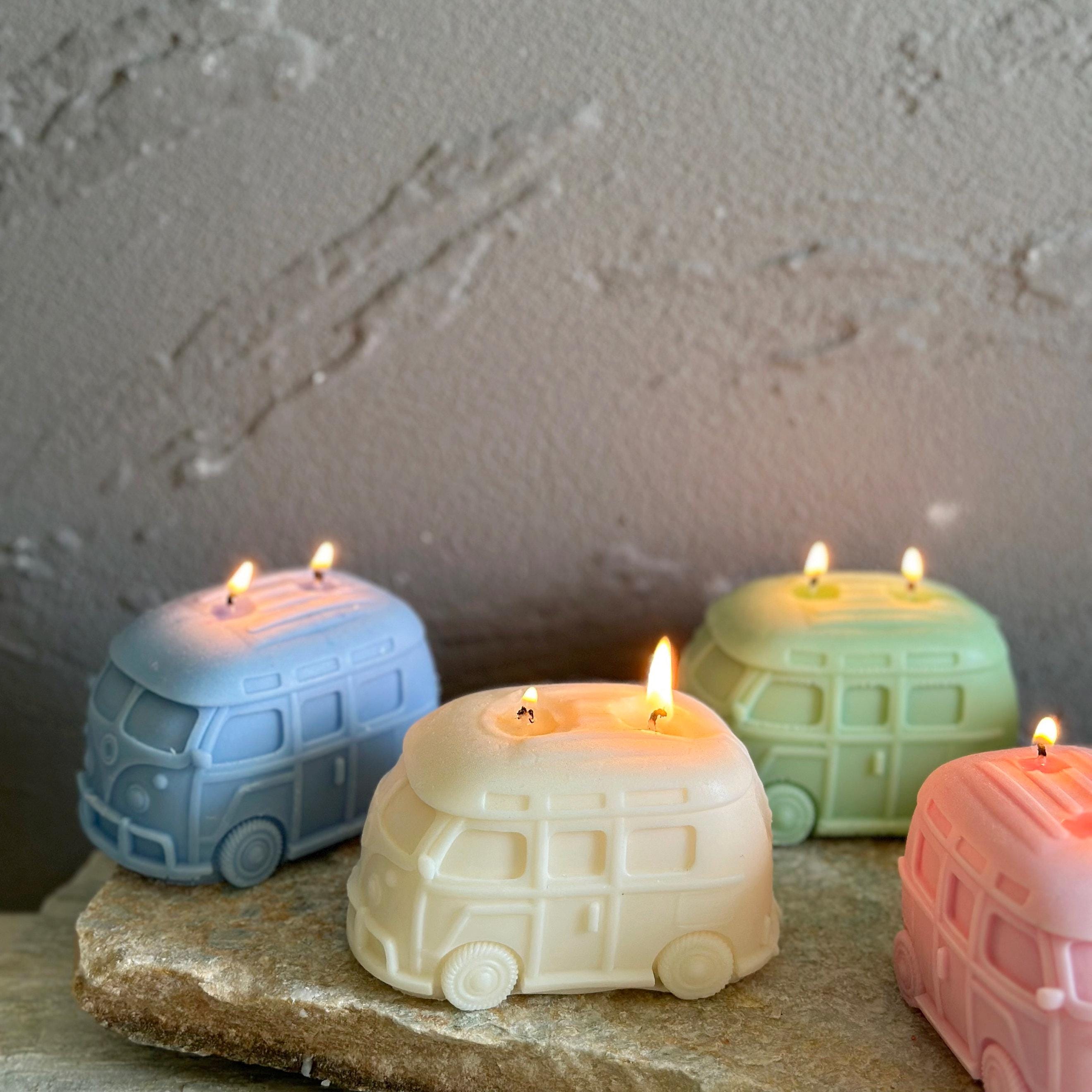 Hippie Bus Candle: Handmade Soy Wax, Scented Home Decor - Etsy