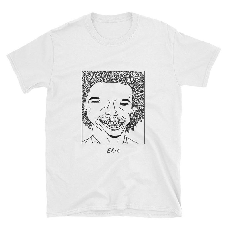 Badly Drawn Celebrities - Eric Andre - Unisex T-shirt - FREE Worldwide ...