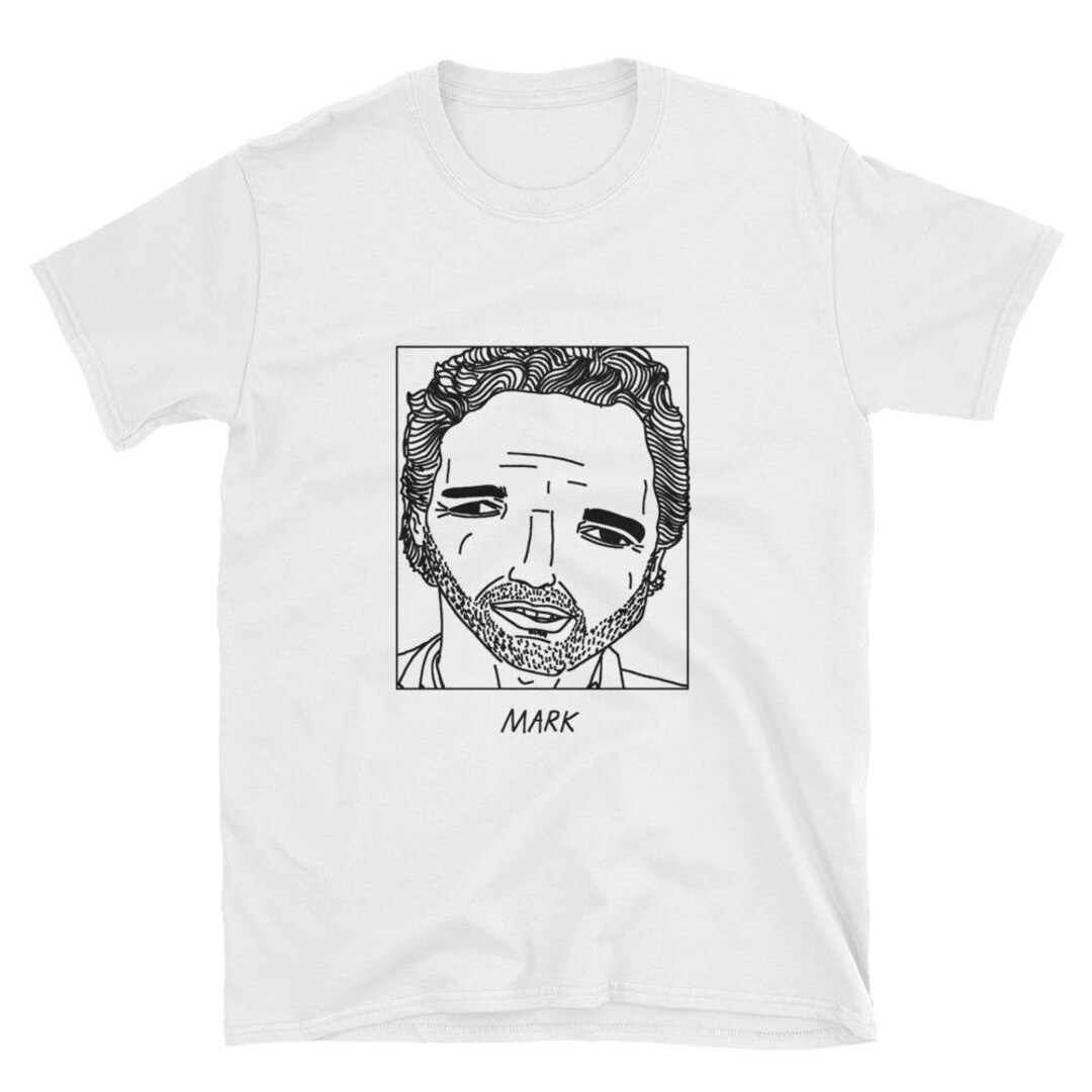Badly Drawn Celebrities - Mark Ruffalo - Unisex T-shirt - FREE ...