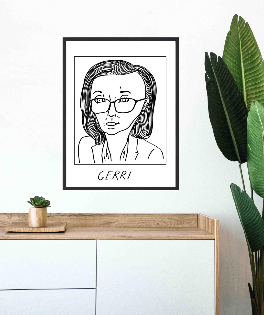 Badly Drawn Celebs - Gerri - Succession - Poster / Print - BUY 2 GET ...
