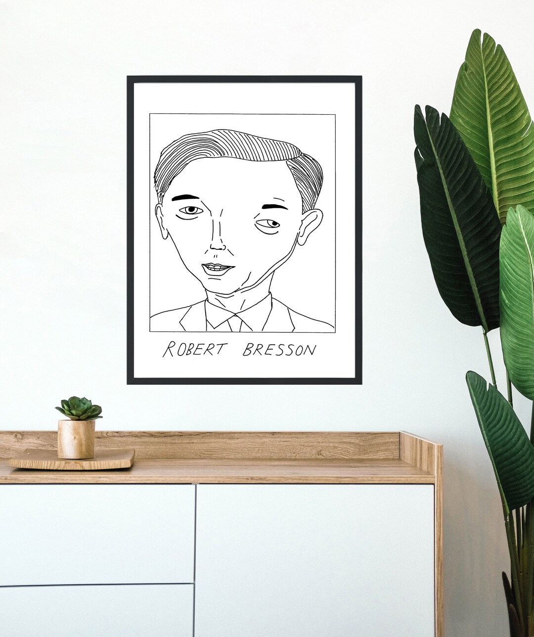 Badly Drawn Celebs - Robert Bresson - Poster / Print - BUY 2 GET 3RD ...