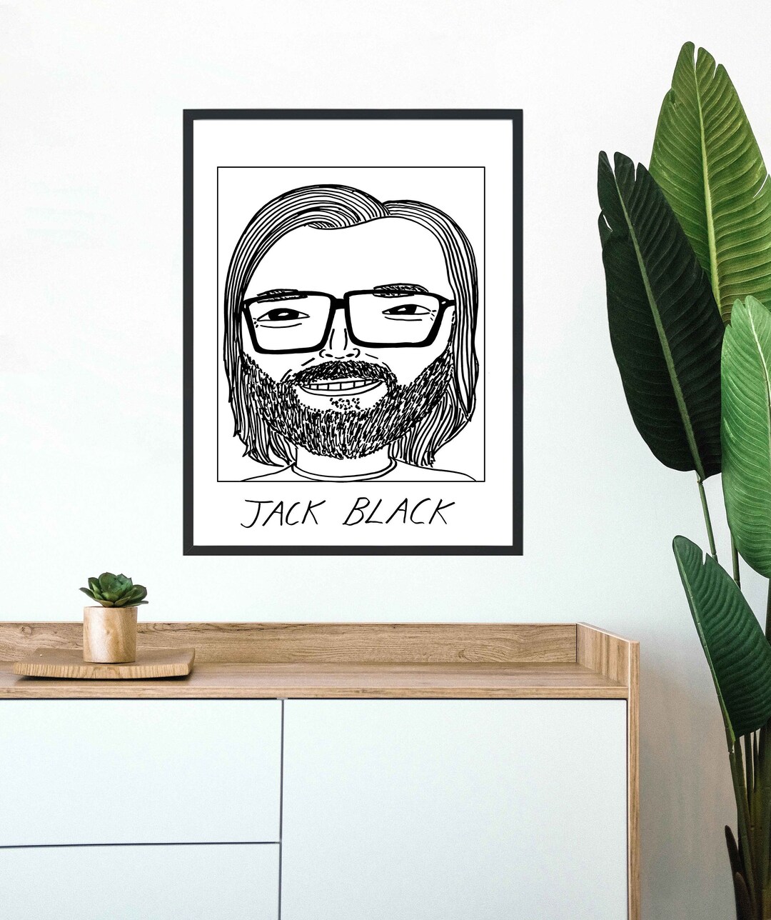 Badly Drawn Celebs - Jack Black - Poster / Print - BUY 2 GET 3RD FREE ...