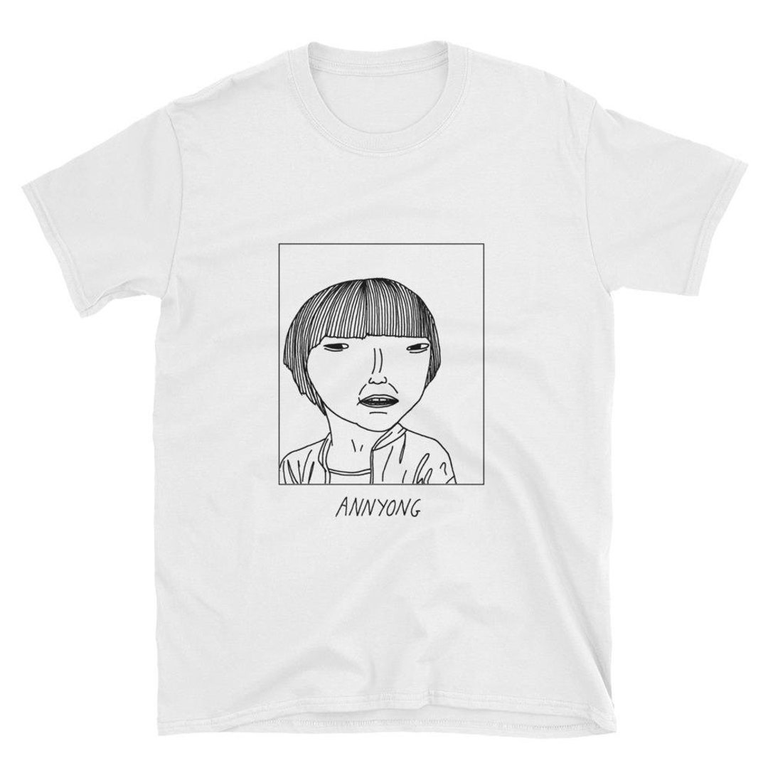 Badly Drawn Celebrities Annyong Arrested Development Unisex T-shirt ...