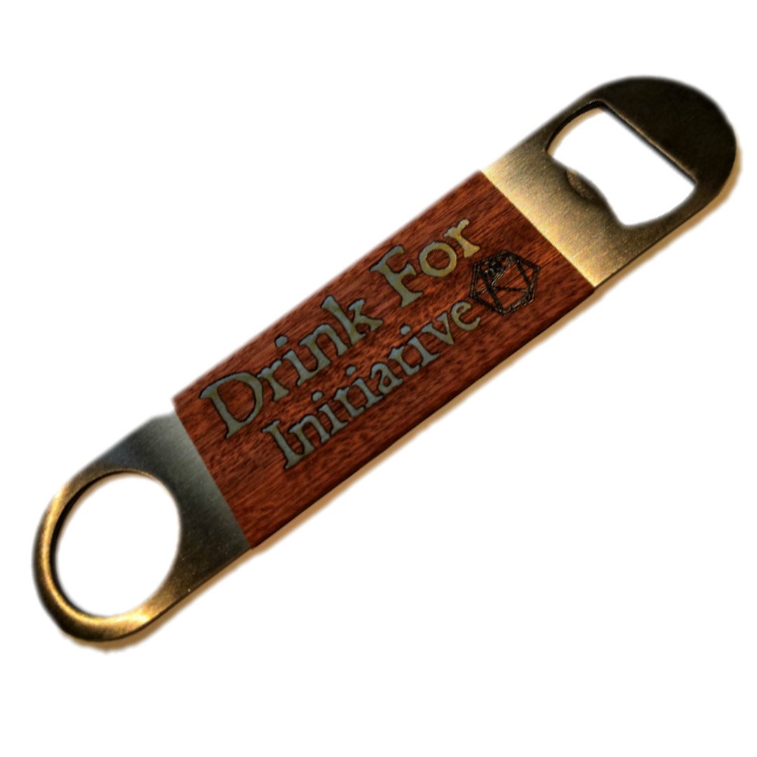 Drink for Initiative - Bottle Opener - Includes Free Mystery Mini ...