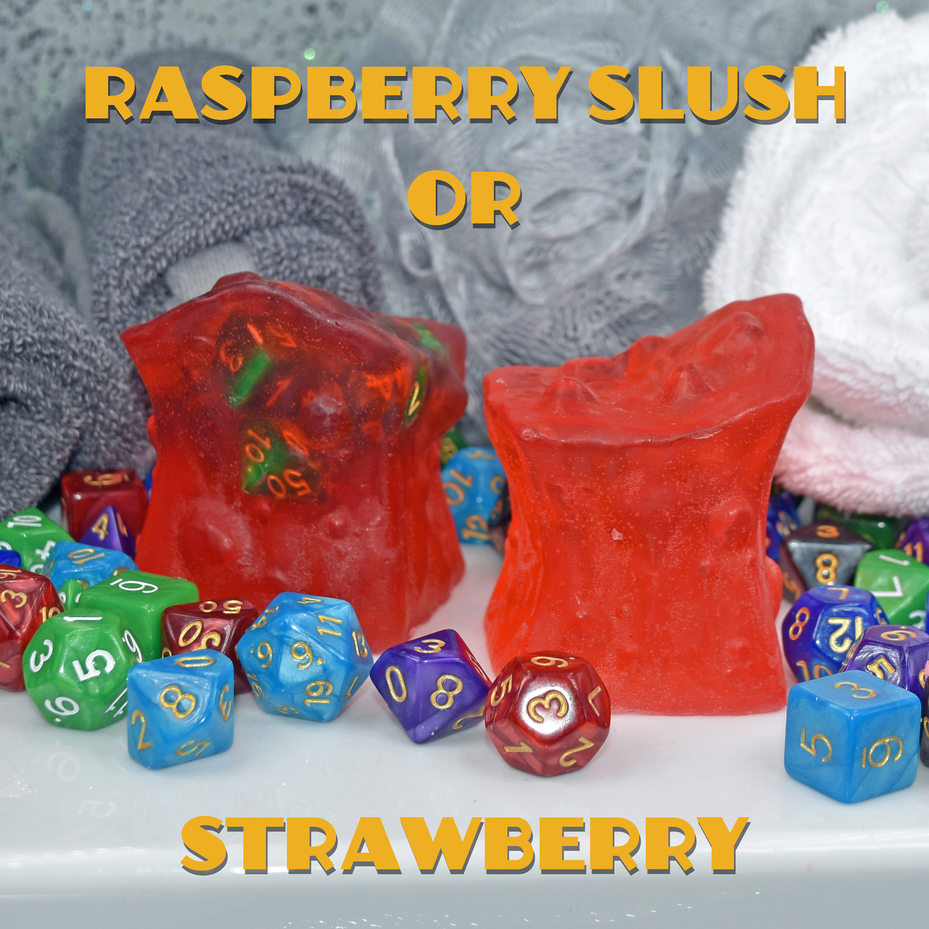 Gelatinous Soap 2 Pack Cube Dice Soap Inspired by Dnd - Etsy UK