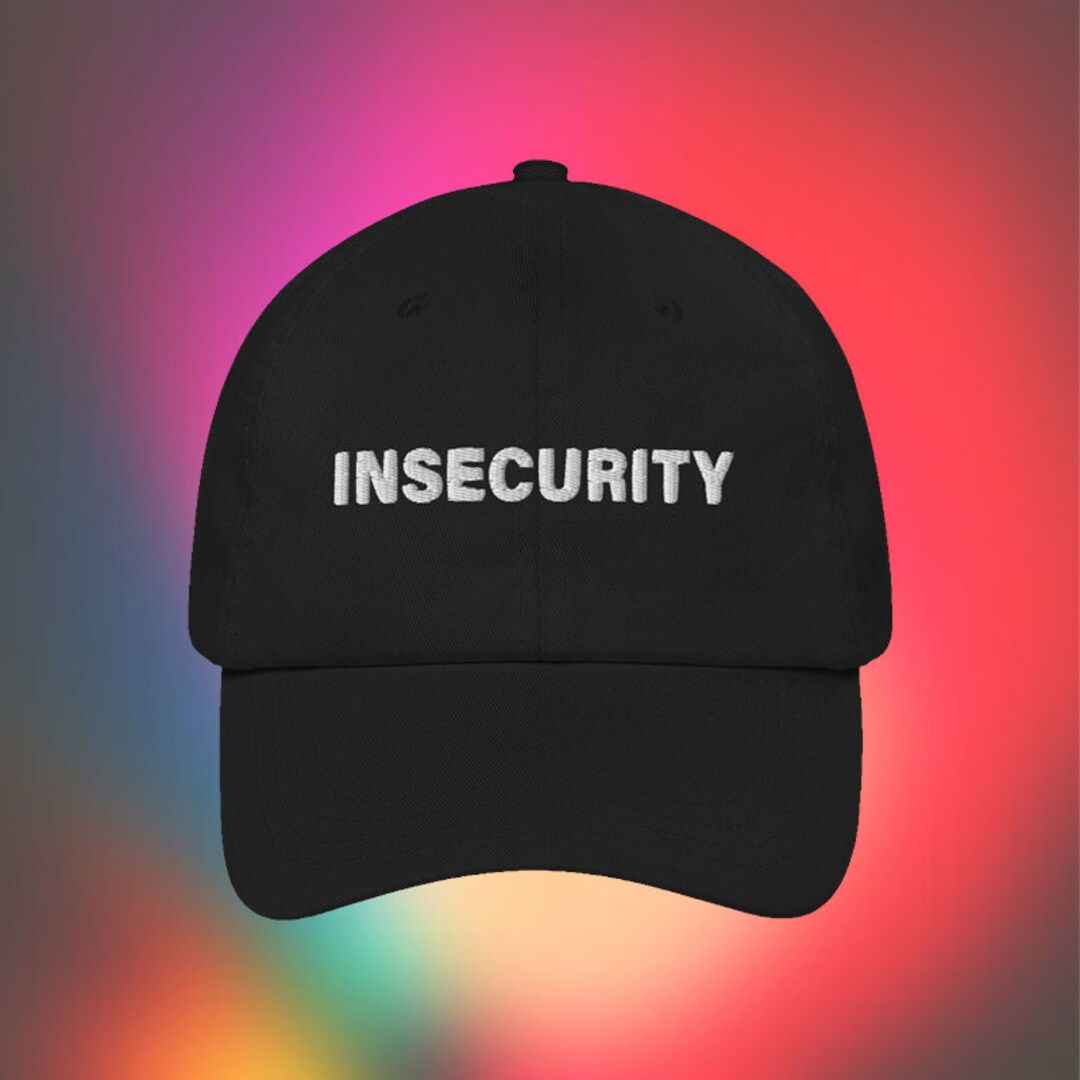 Funny Insecurity Embroidered Hat Concert Festival Outfit Event Security ...