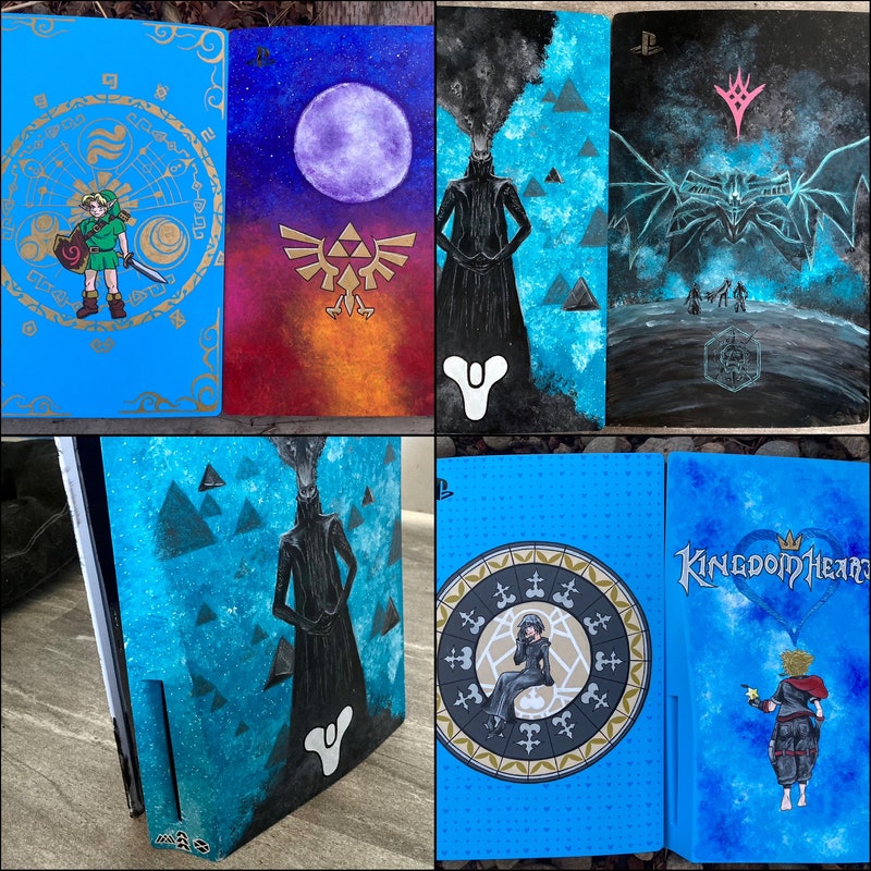 Custom Ps5 Console Cover Etsy