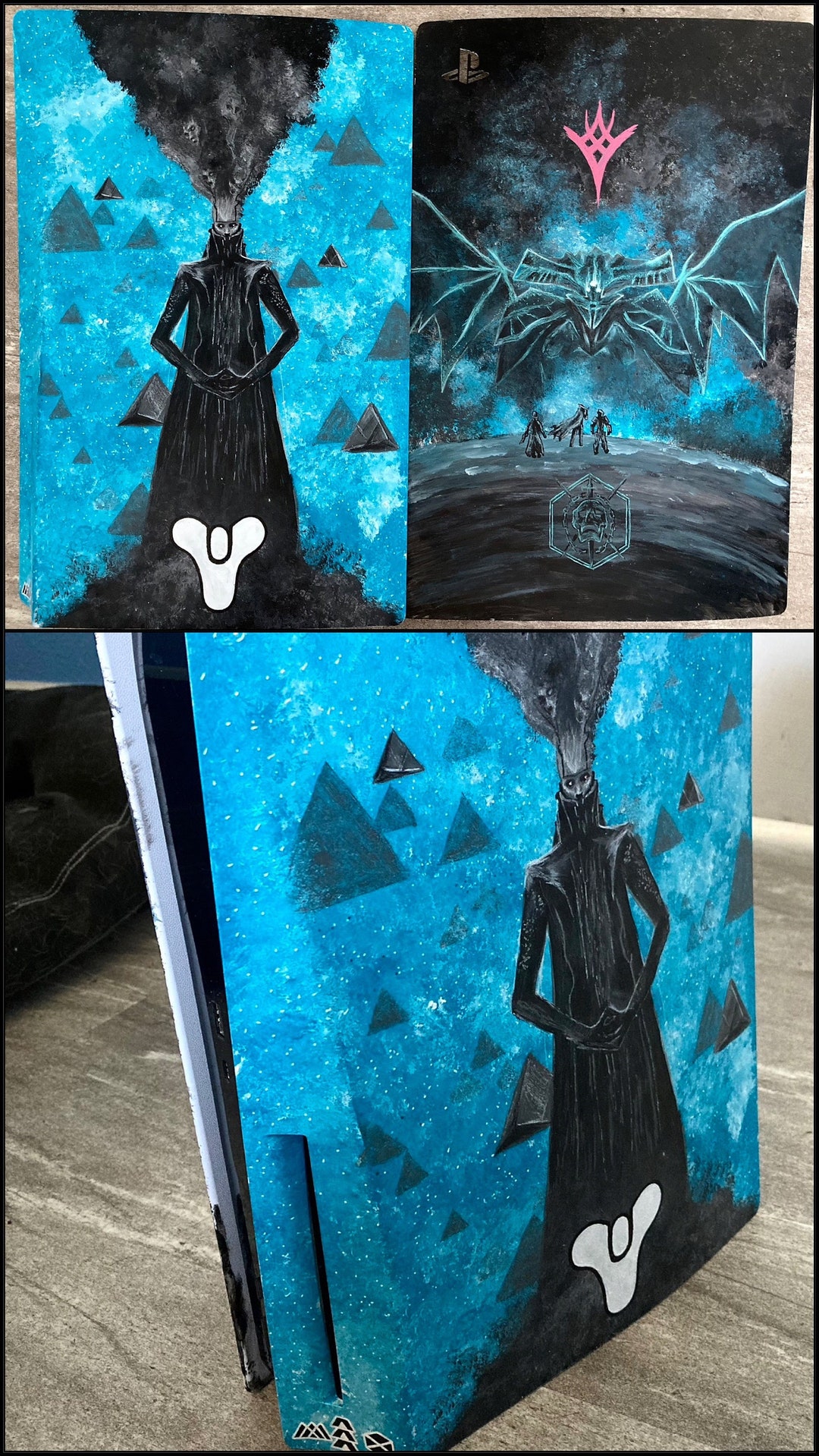 CUSTOM Painted PS5 Plates / Personalized Handpainted Digital or Disc ...