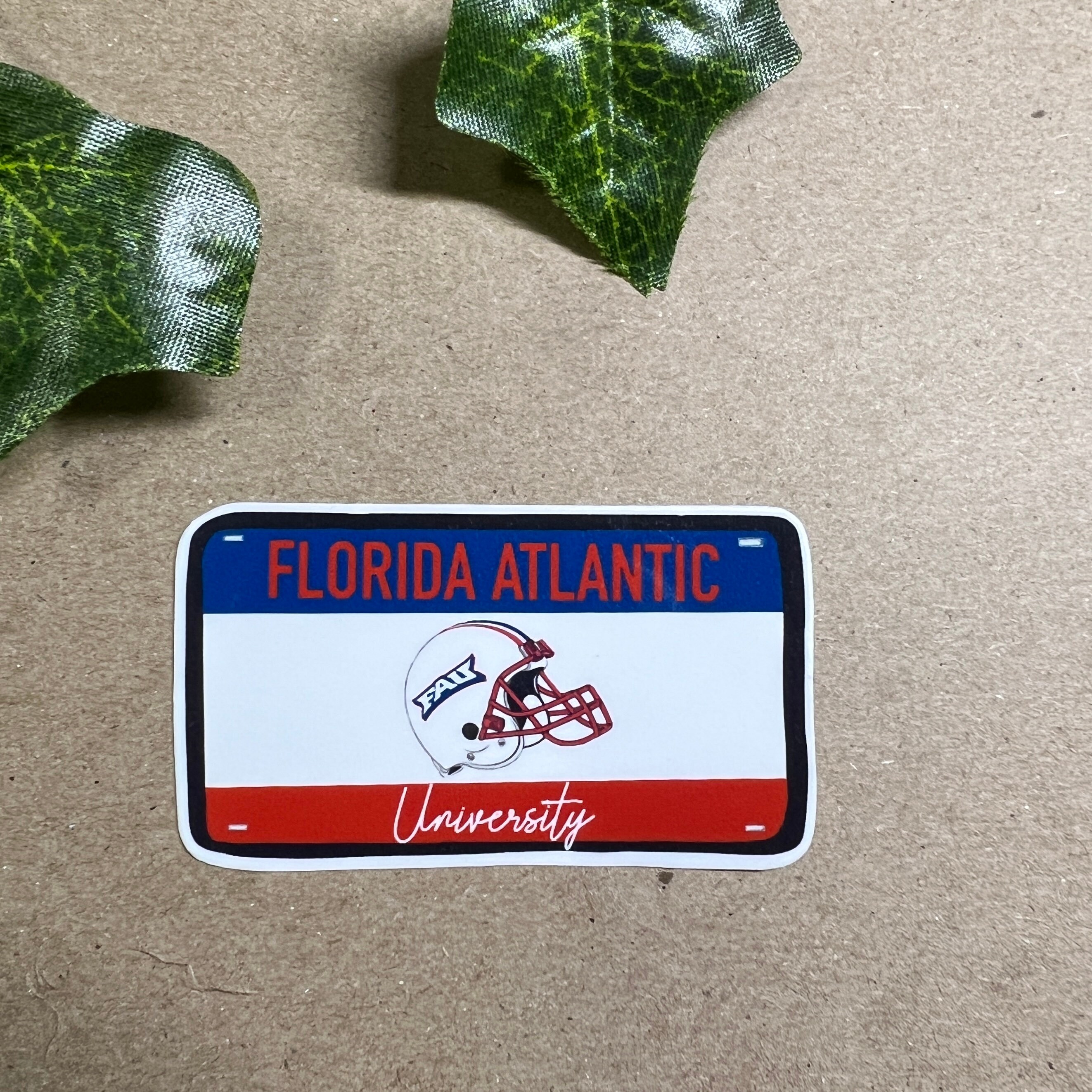 Florida Atlantic University Stickers, Graduation Gift, College Decal - Etsy