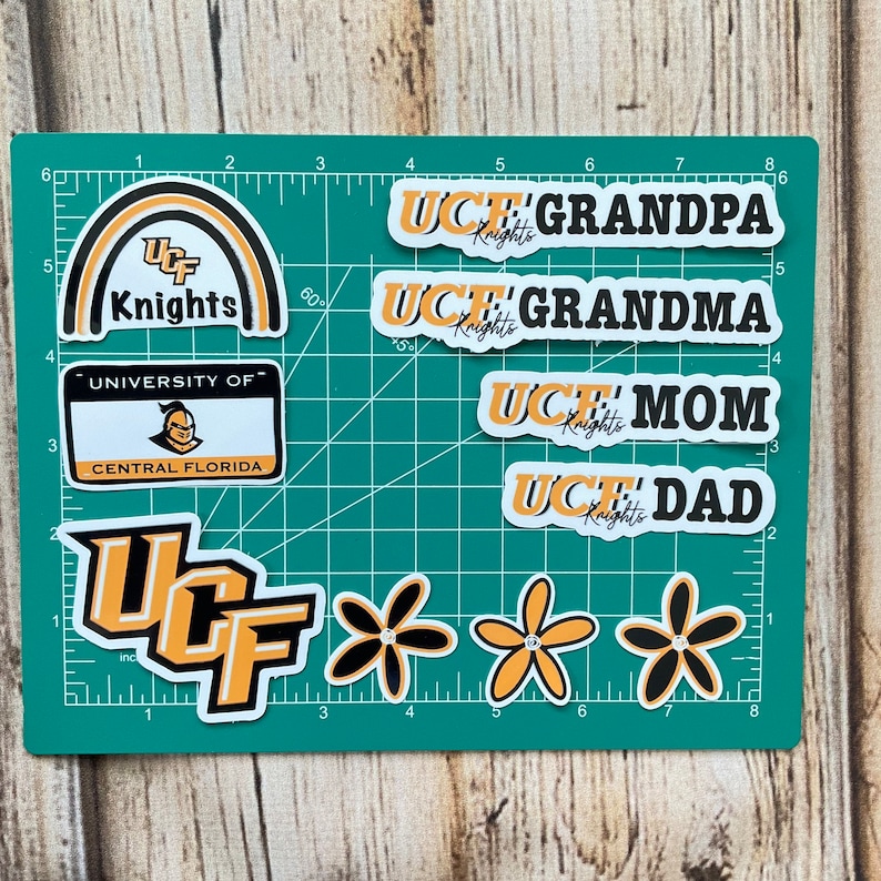 College Stickers, UCF Knights, Graduation Gift, Perfect Gift - Etsy