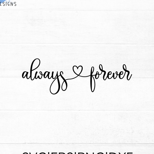 Always and Forever - Etsy