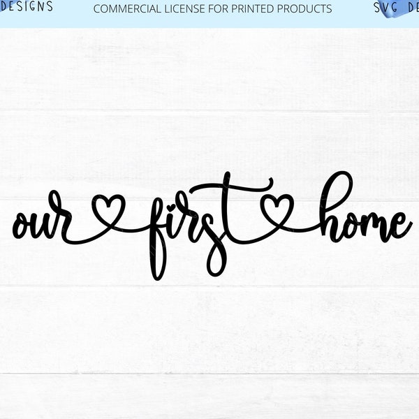 Our First Home - Etsy