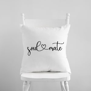 Soulmate SVG Cut File for Cricut and Silhouette, Soul Mate With Heart ...