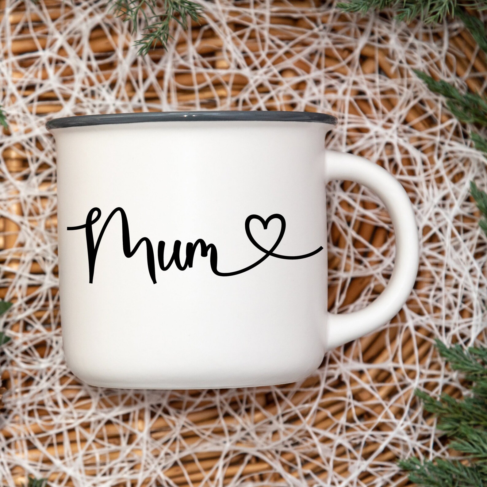 Mum SVG Cut File for Cricut and Silhouette With Heart Detail, PNG, EPS ...