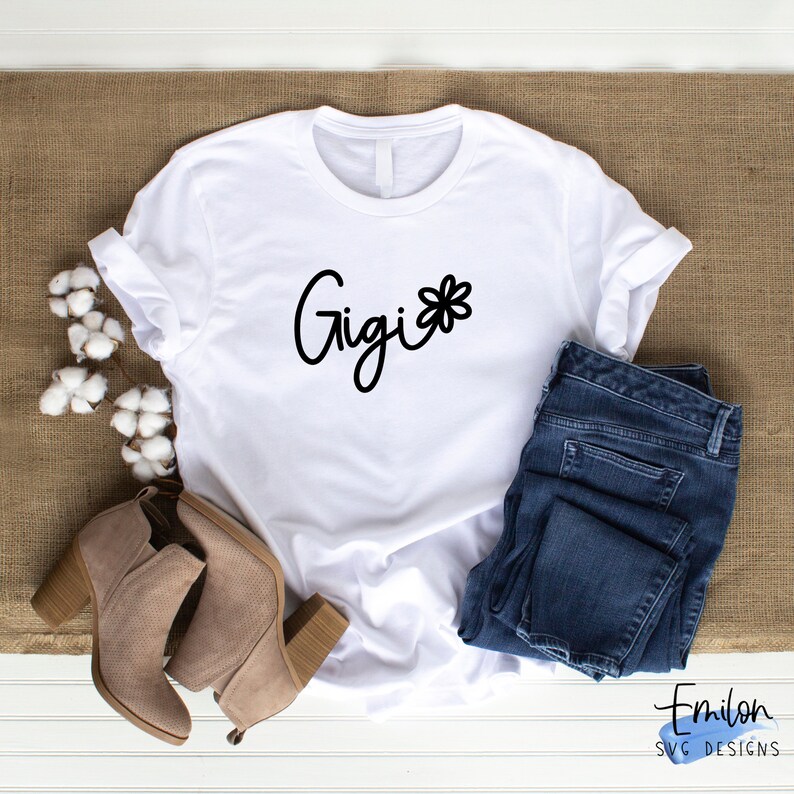 Gigi SVG Bundle for Cricut and Silhouette With Heart Detail, PNG, EPS ...