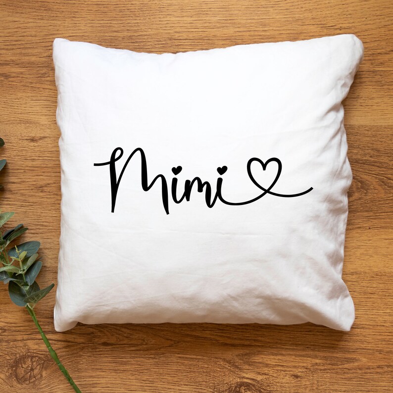 Mimi SVG Cut File for Cricut and Silhouette With Heart Detail, PNG, EPS ...