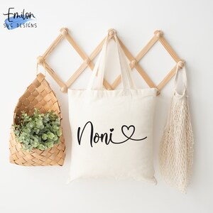 Noni SVG Cut File for Cricut and Silhouette With Heart Detail, PNG, EPS ...