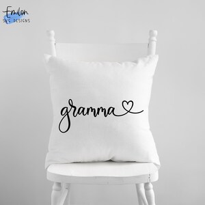 Gramma SVG Cut File for Cricut and Silhouette With Heart Detail, PNG ...