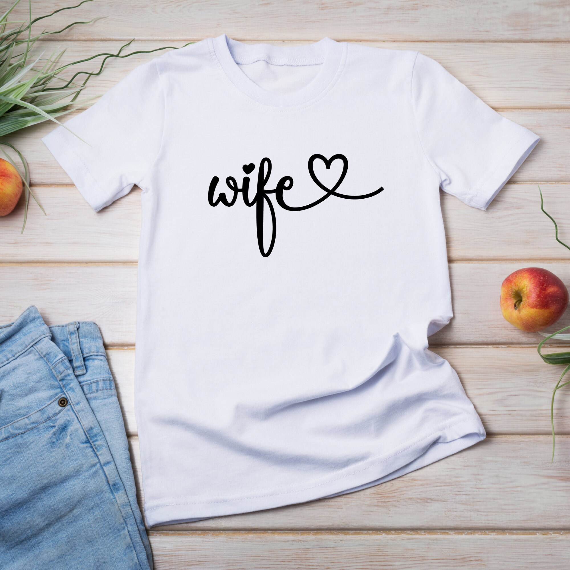 Wife SVG Cut File for Cricut and Silhouette | Wedding SVG | Valentine's ...
