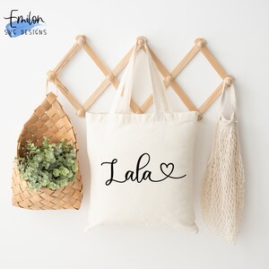 Lala SVG Cut File for Cricut and Silhouette With Heart Detail, PNG, EPS ...