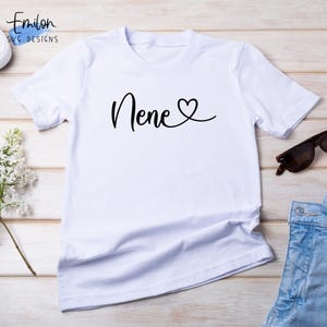 Nene SVG Cut File for Cricut and Silhouette With Heart Detail, PNG, EPS ...