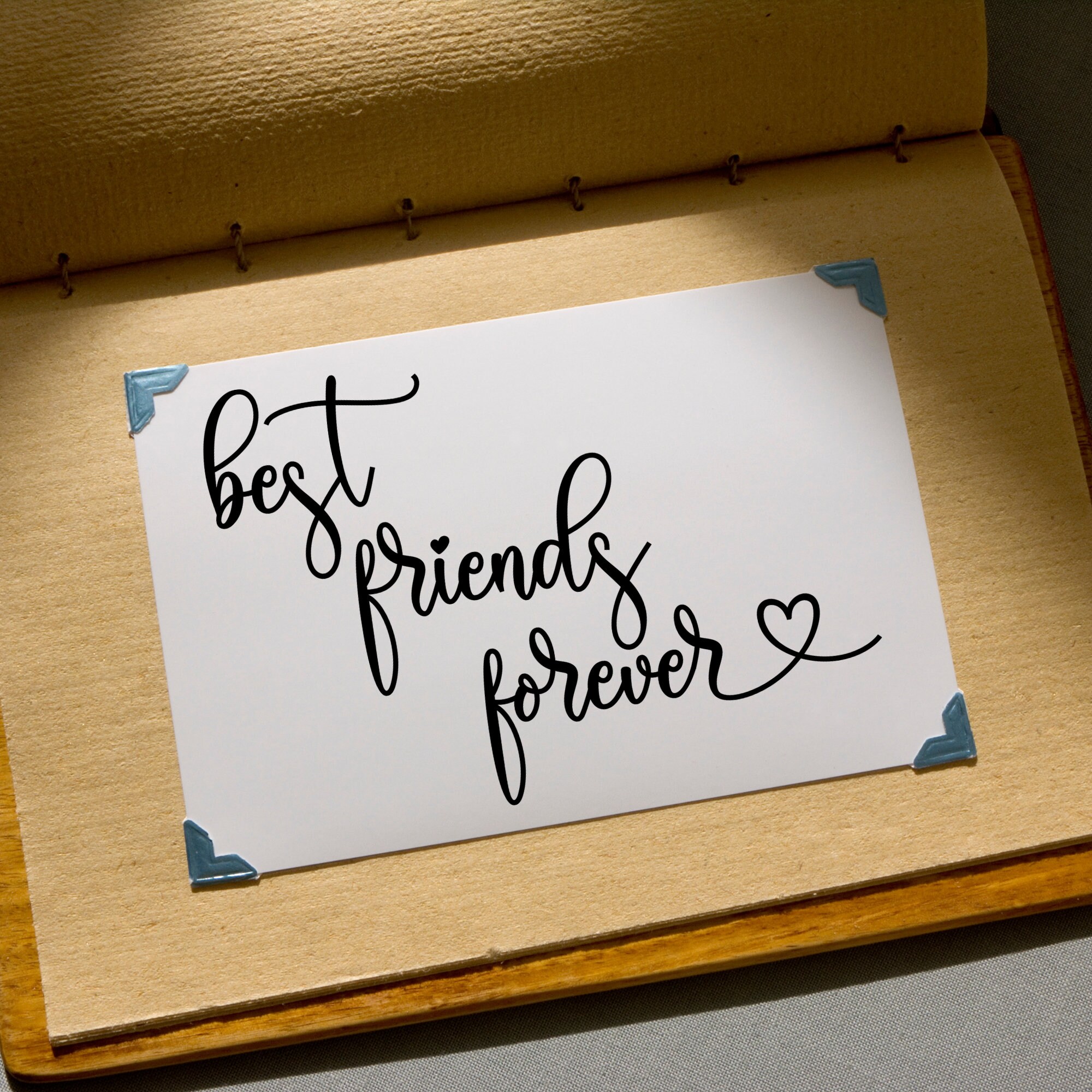 Best Friends Forever SVG Cut File for Cricut and Silhouette | Etsy