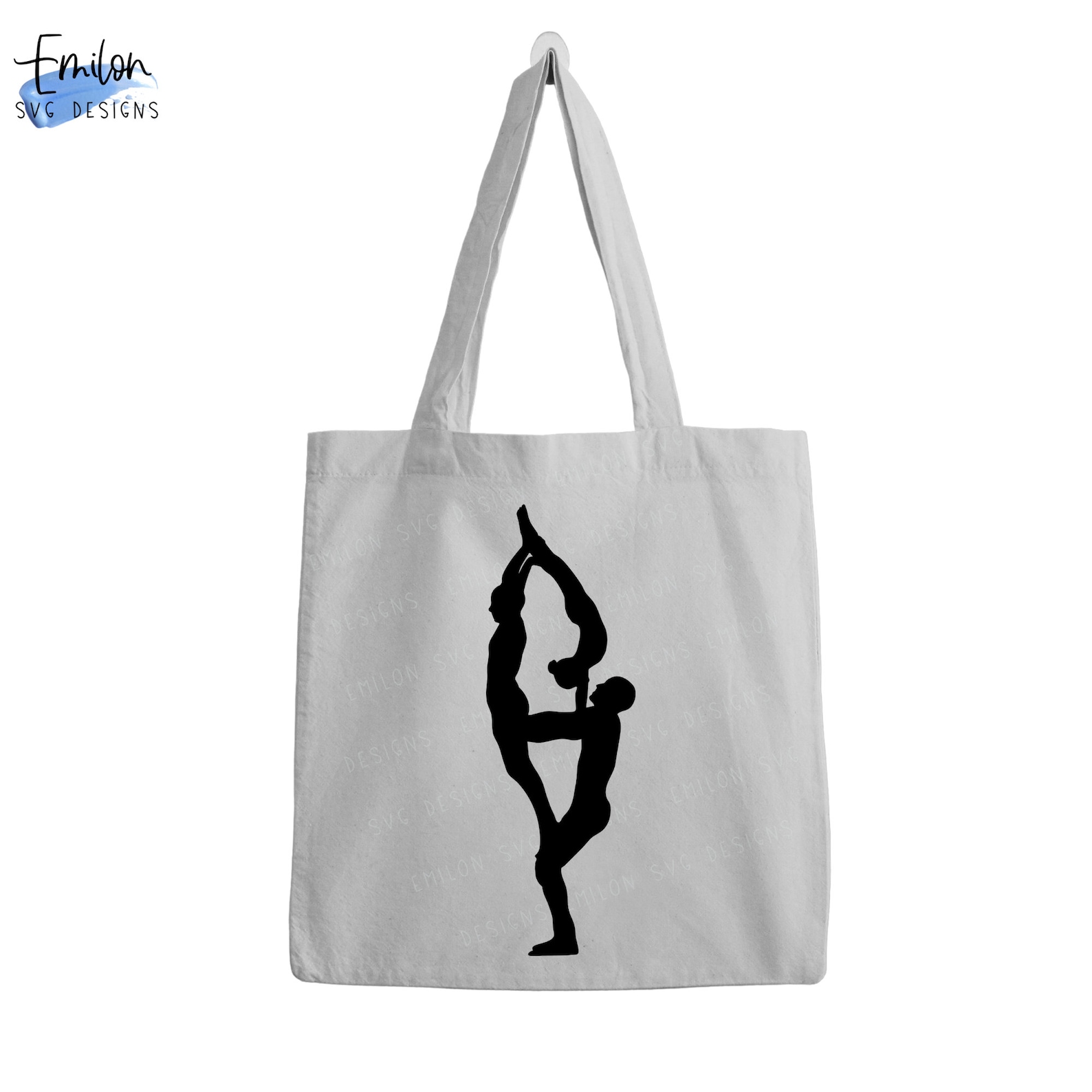 Acrobatic Gymnastics Balance SVG Cut File for Cricut and | Etsy