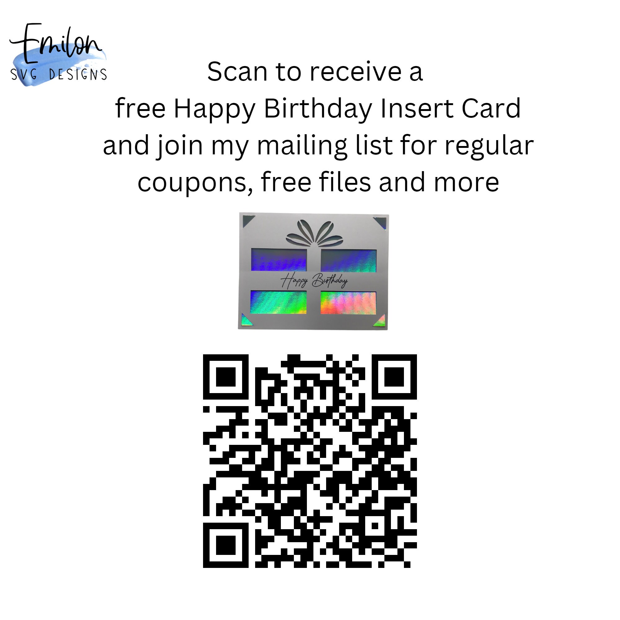 Happy Easter Insert Card SVG Cut File Cricut Joy Compatible - Etsy
