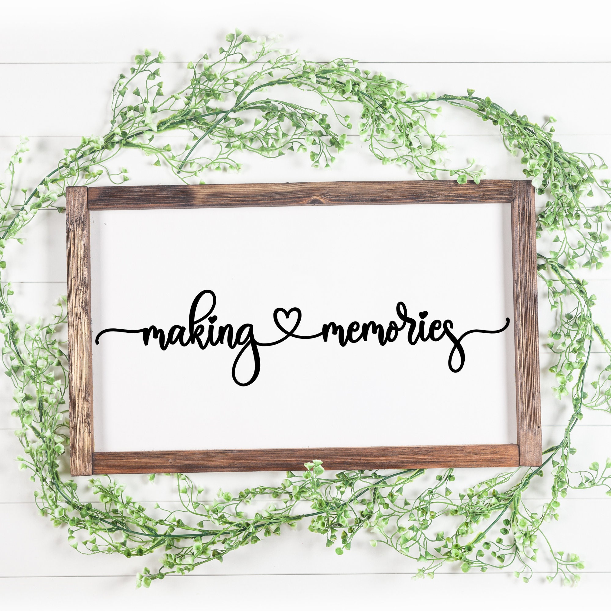 Making Memories SVG Cut File for Cricut and Silhouette, PNG, EPS, Dxf ...