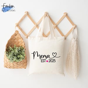 Mema Est 2025 SVG Cut File for Cricut and Silhouette With Heart Detail ...