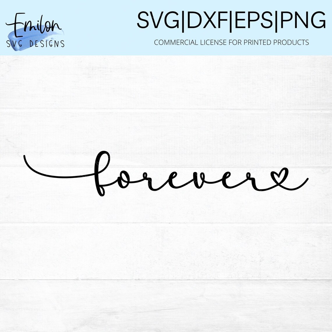 Forever SVG Cut File for Cricut and Silhouette Quote SVG - Etsy