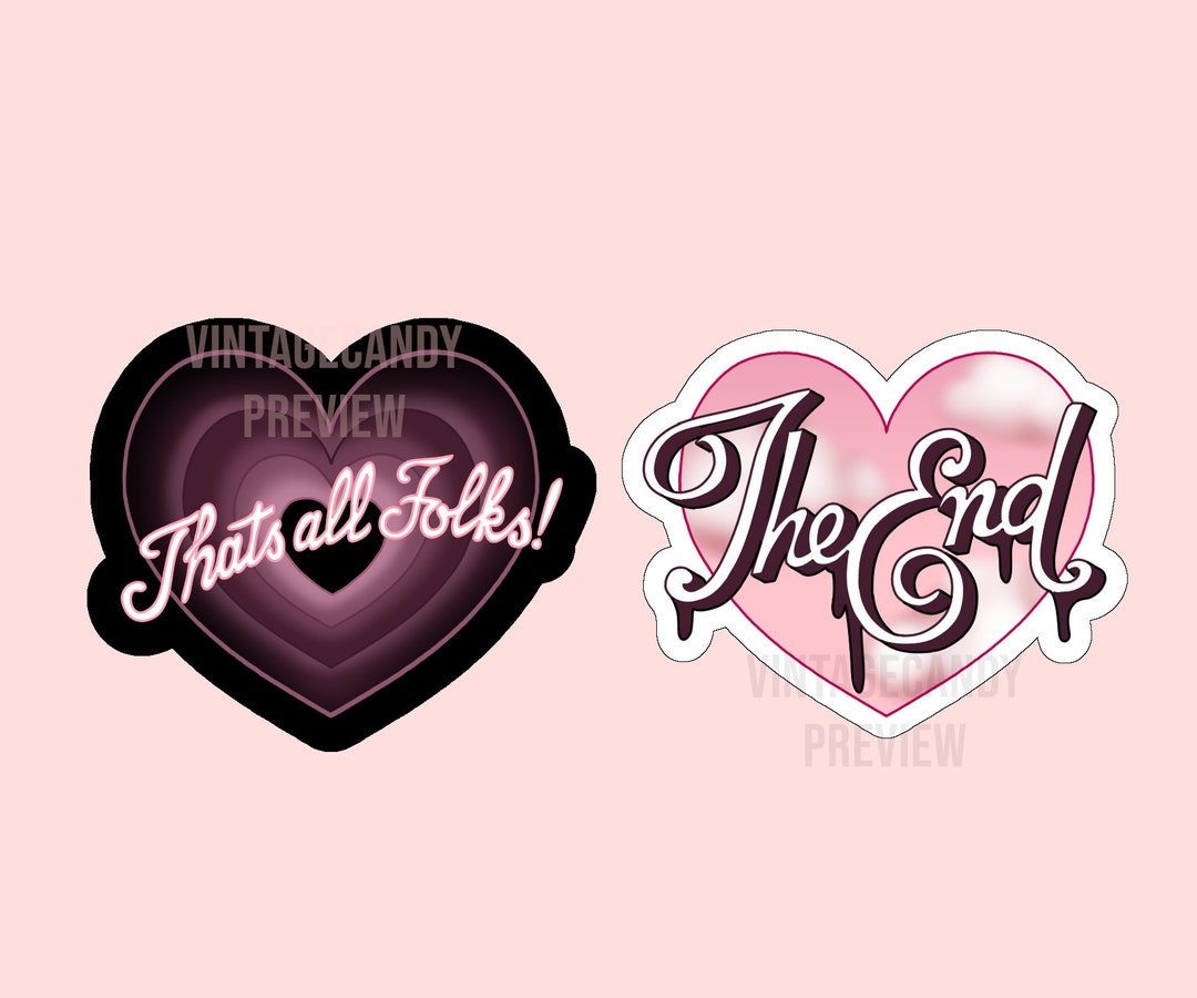 Bittersweet Ending || Set of 2 Stickers || Waterproof / Laminated - Etsy