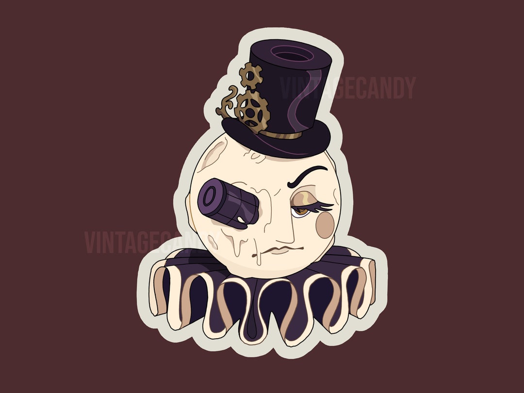 Man in the Moon | Vinyl Sticker || Waterproof / Laminated - Etsy