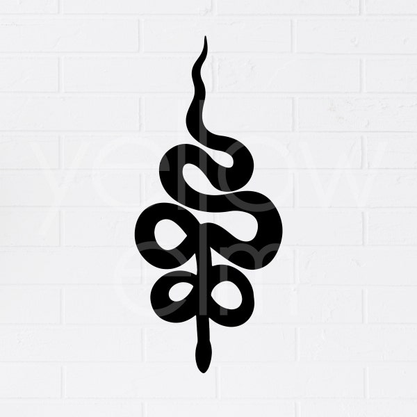 Snake Tattoo Crowley Good Omens - Etsy