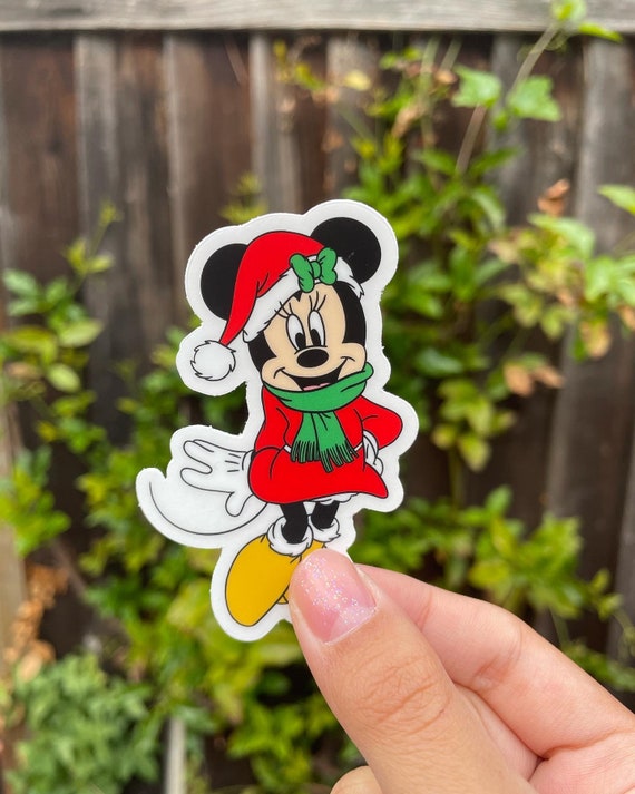 Embellishments Stickers Mickey and Minnie Mouse Christmas Lights ...