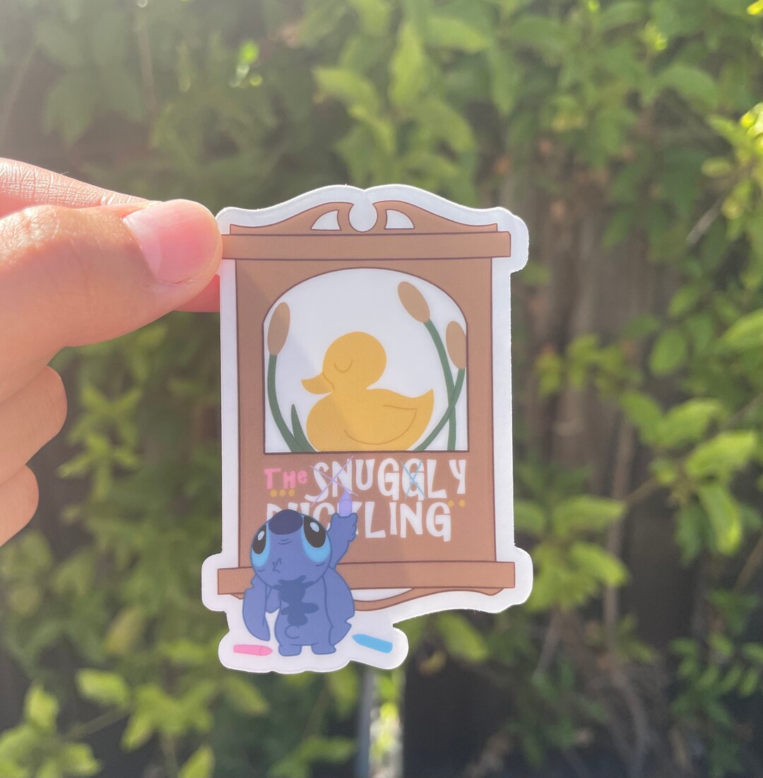 Stitch Sticker Tangled Sticker Disney Sticker Handmade Waterproof ...