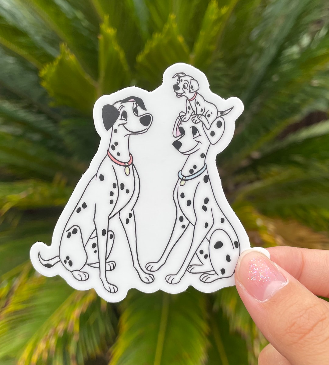101 Dalmatians Family Sticker | Disney Sticker | Handmade Waterproof ...