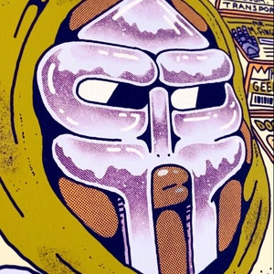 MF DOOM A3 Giclee Print - Etsy