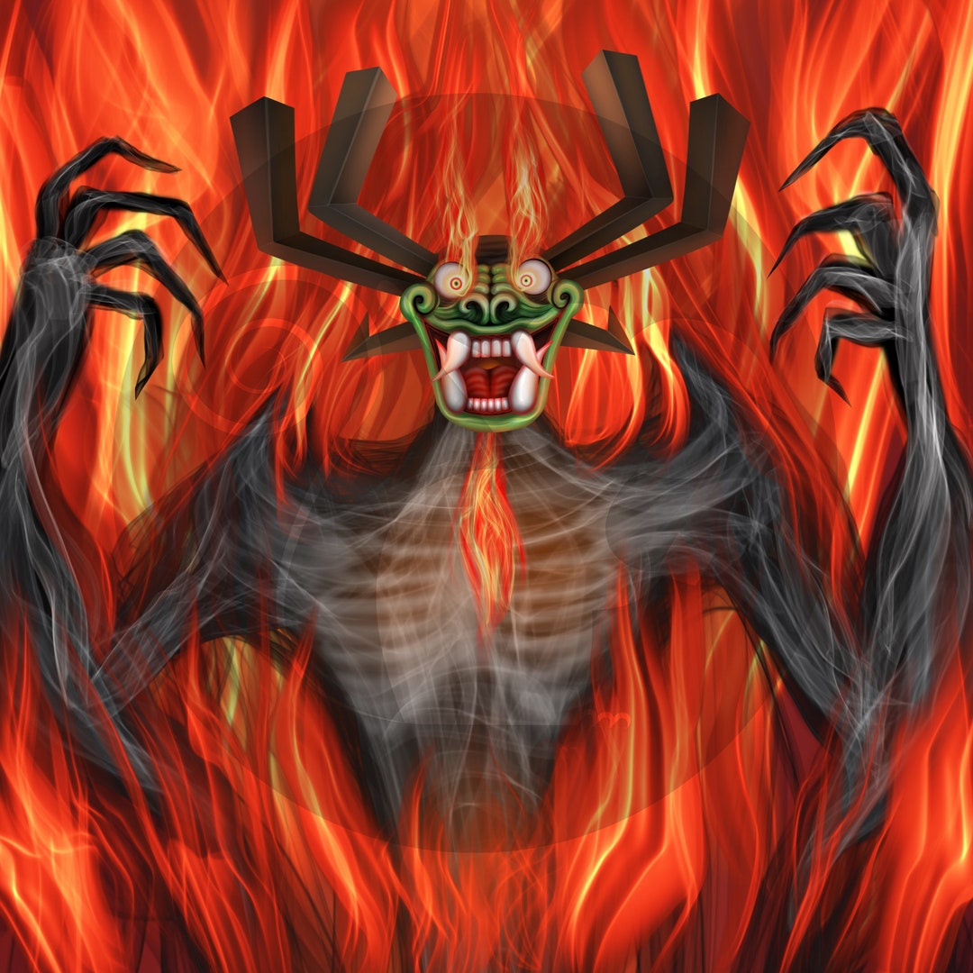 Samurai Jack - Aku (digital Download) - Etsy