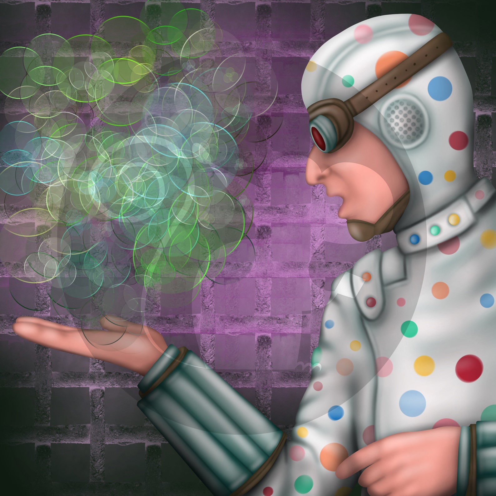 Polka Dot Man (digital Download) - Etsy