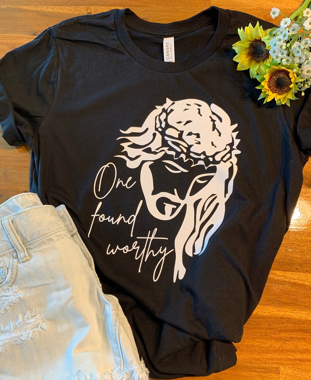 One Found Worthy T-shirt - Etsy