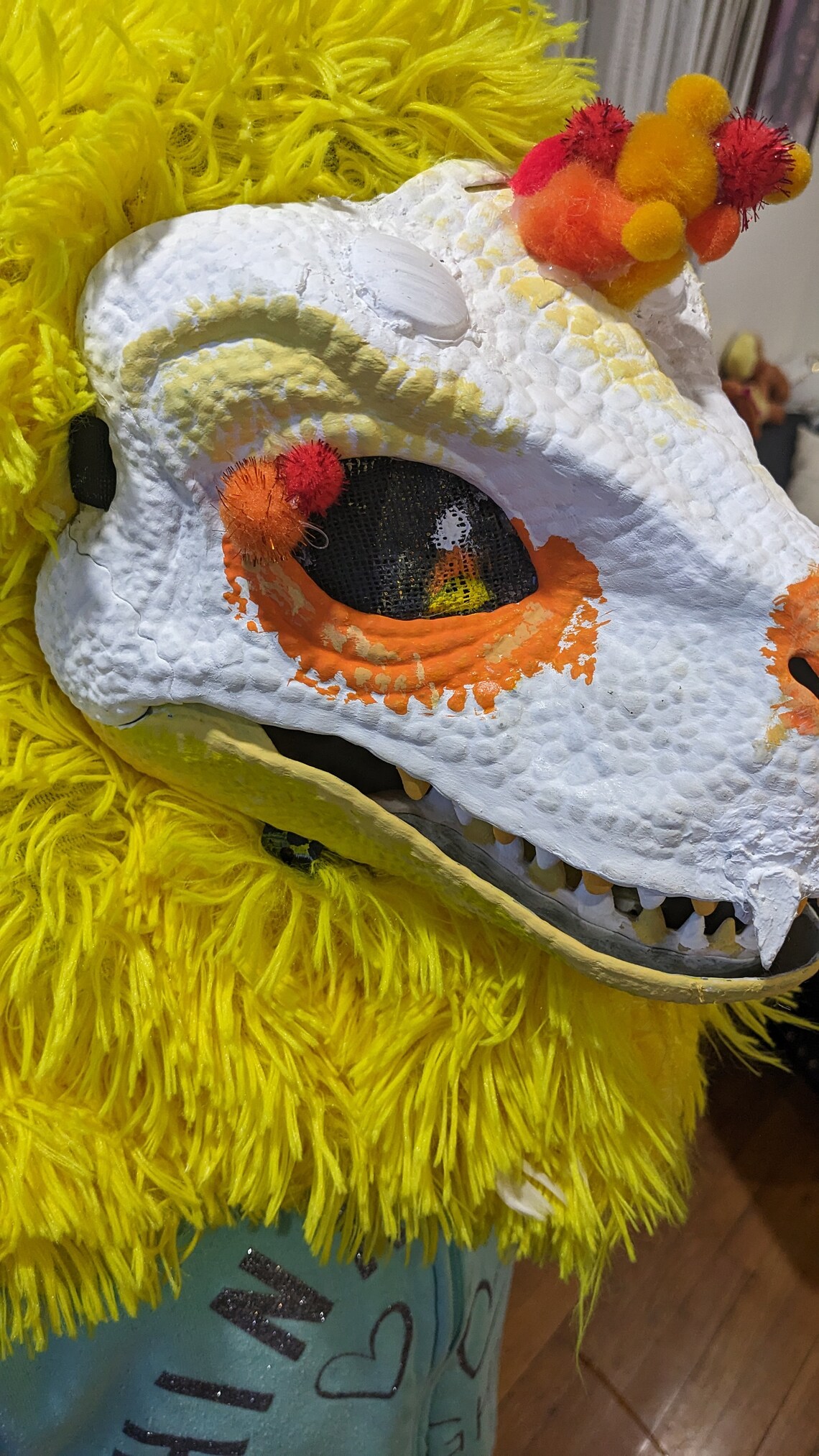 Halloween Style, Furry Dino Mask, Costume, Fursuit, Mask - Etsy