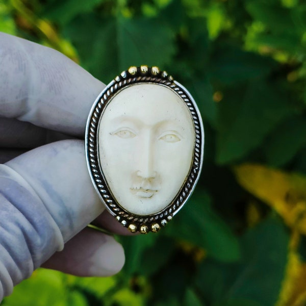 Bone Ring - Etsy