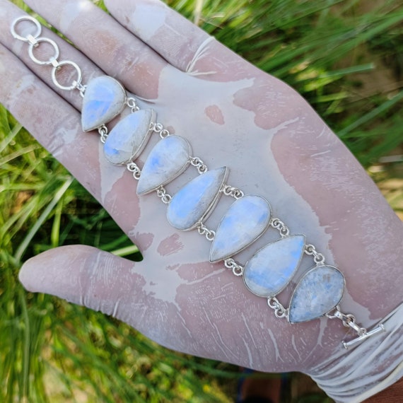 Etsy moonstone bracelet store