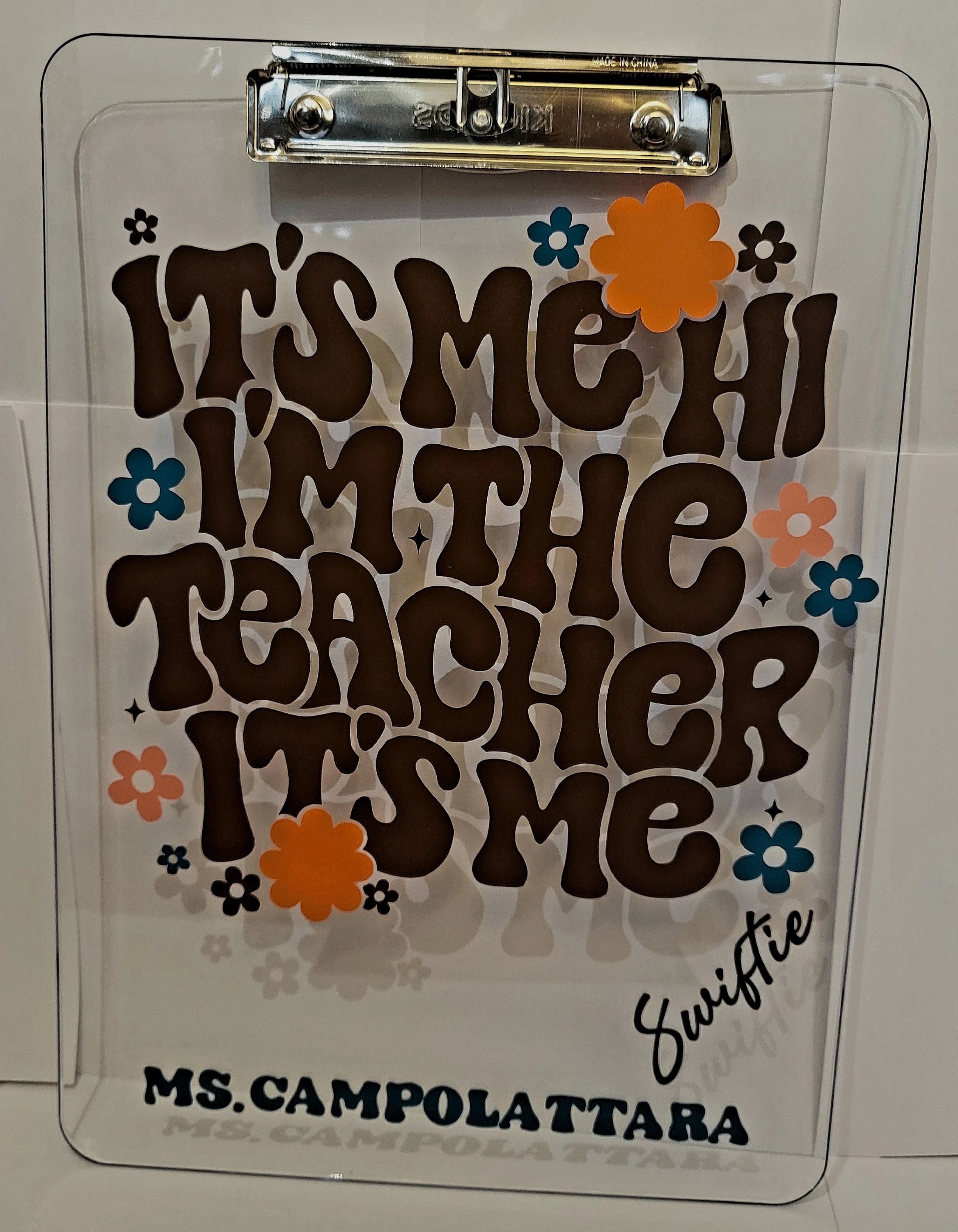 Swiftie Teacher Clipboard Taylor Swift Loving Teachers - Etsy