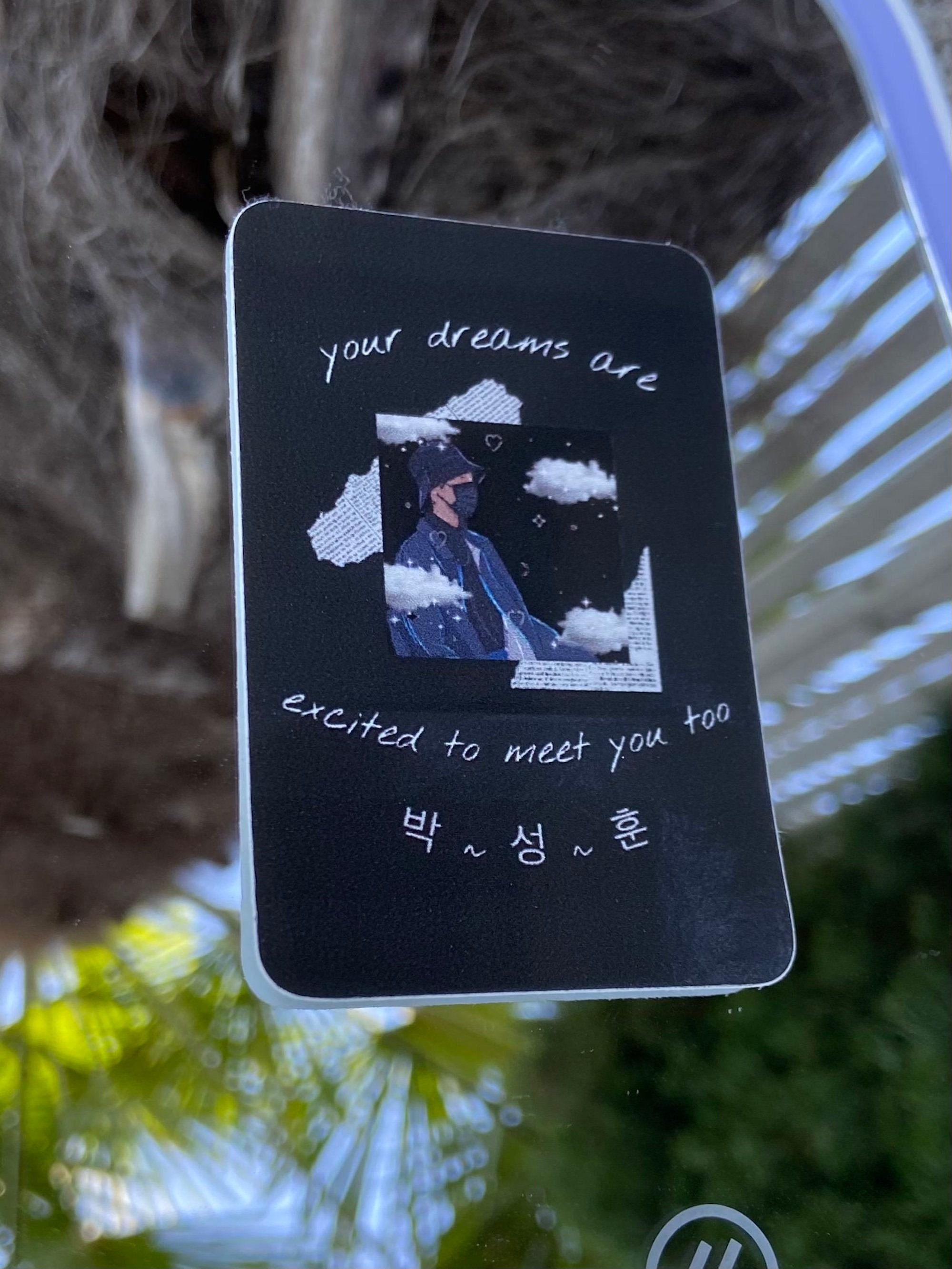 Sunghoon Enhypen Quote Vinyl Sticker - Etsy