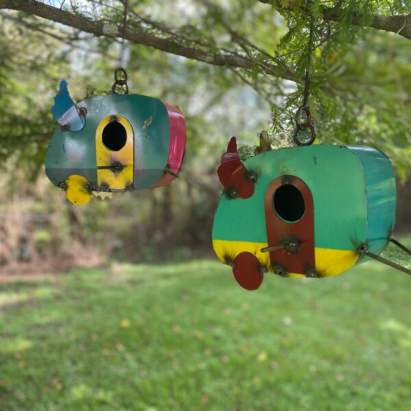 Camper Birdhouse - Etsy