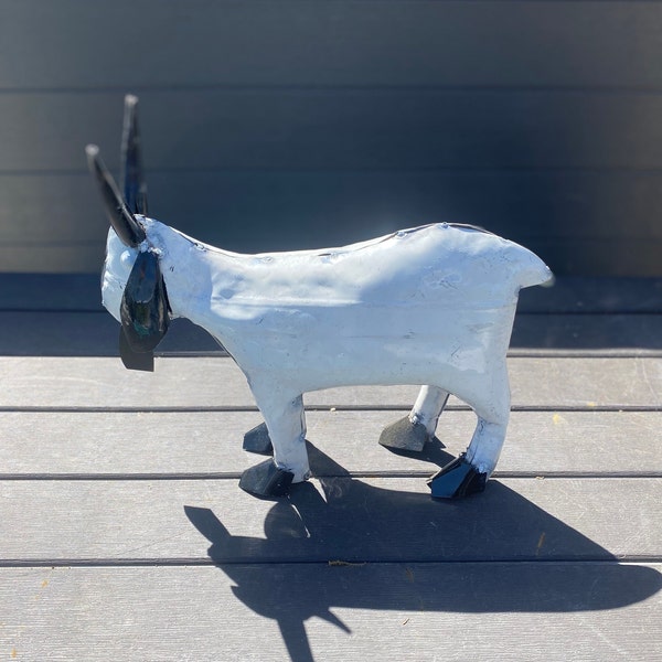 Metal Goat Art - Etsy