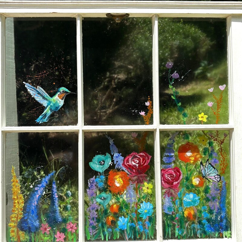 Painted Windows - Etsy