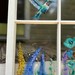 Hand-painted Vintage Barn Window A Spring Chase - Etsy